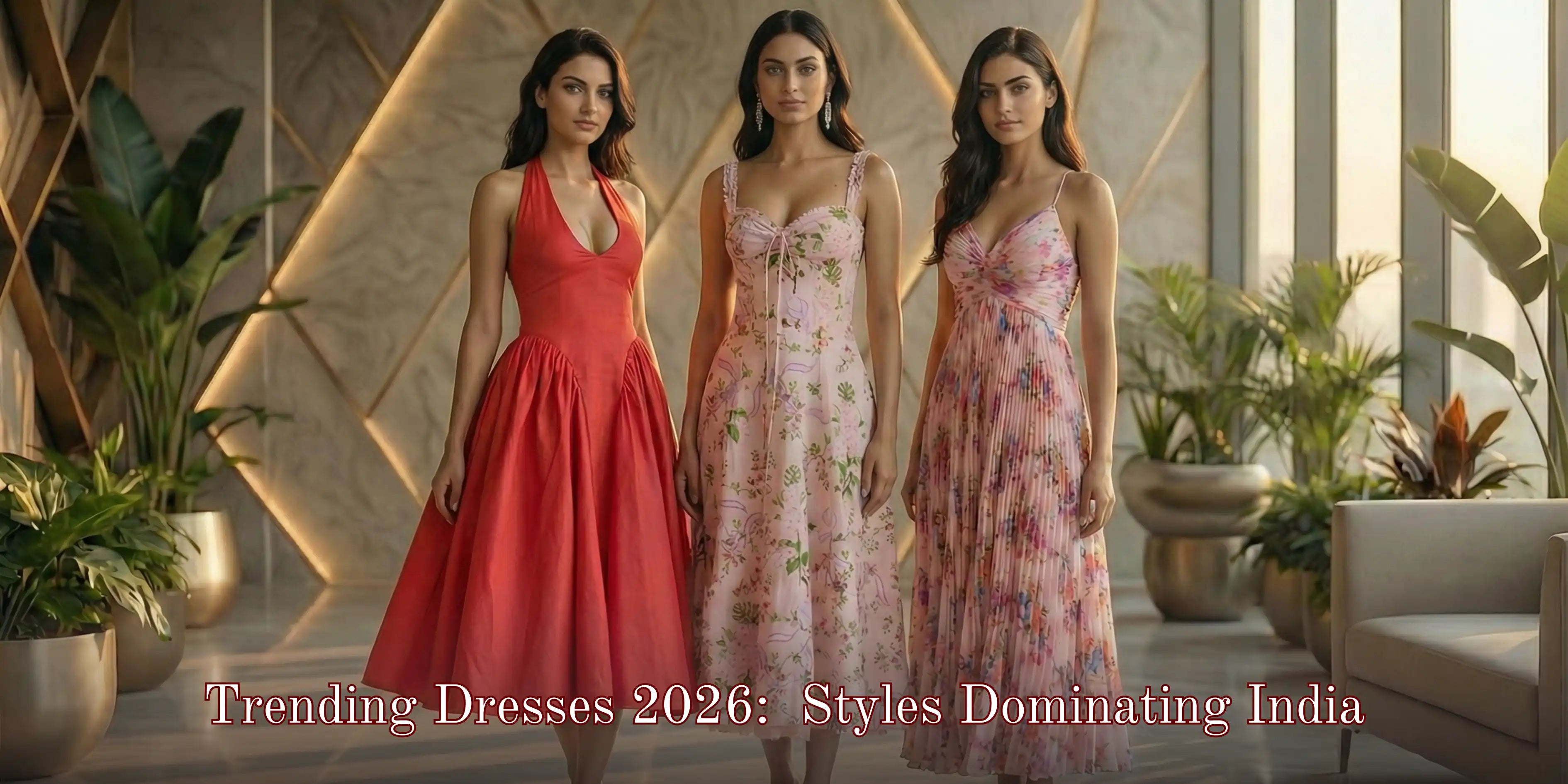 Trending Dresses 2026 – Top Styles for Women in India